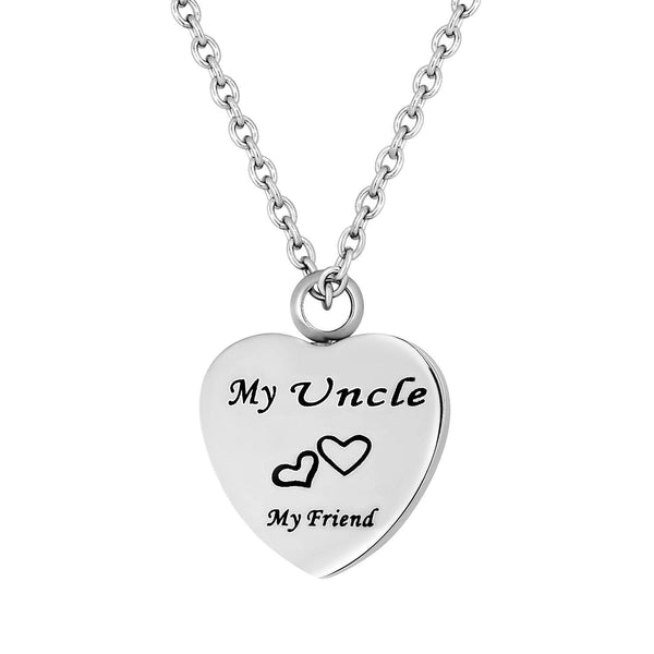 My Uncle Cremation Necklace for Ashes | Urn Cremation Jewelry - Forever ...